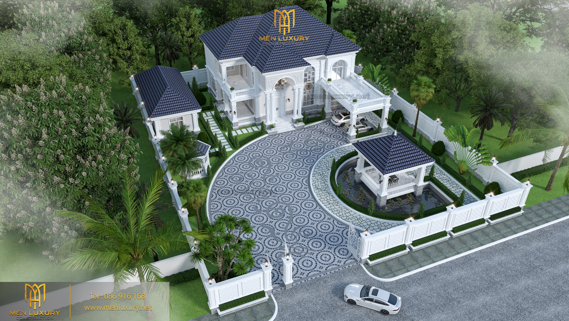 Home Design - Exterior Design - Neo Classical Style Villa - ML - Villa - 168 - V142 | Men Luxury